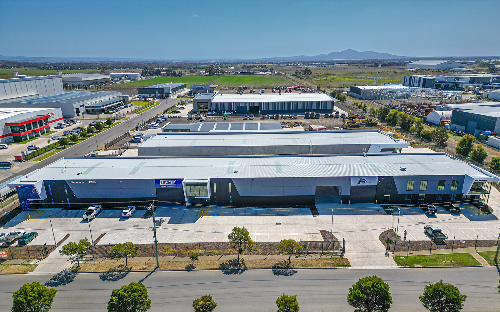 Nicholson Construction multi-tenant factory and office complex